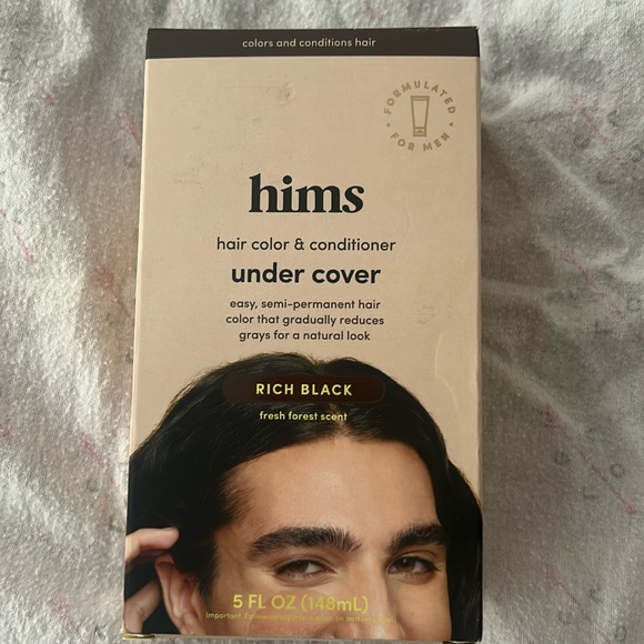 Hims | Grooming | Hims Hair Color Conditioner Rich Black | Poshmark